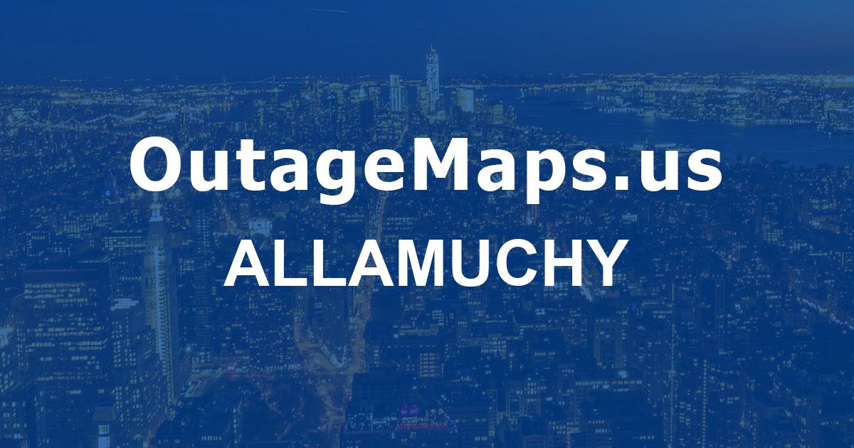 Allamuchy Power Outages Map