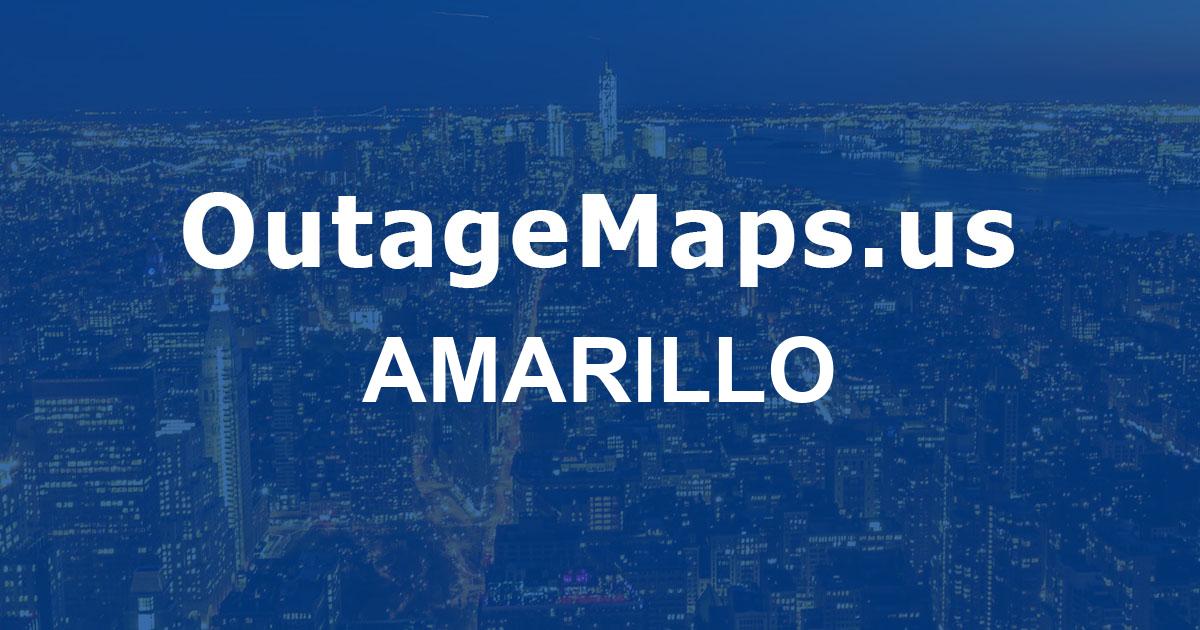 Amarillo Power Outages Map