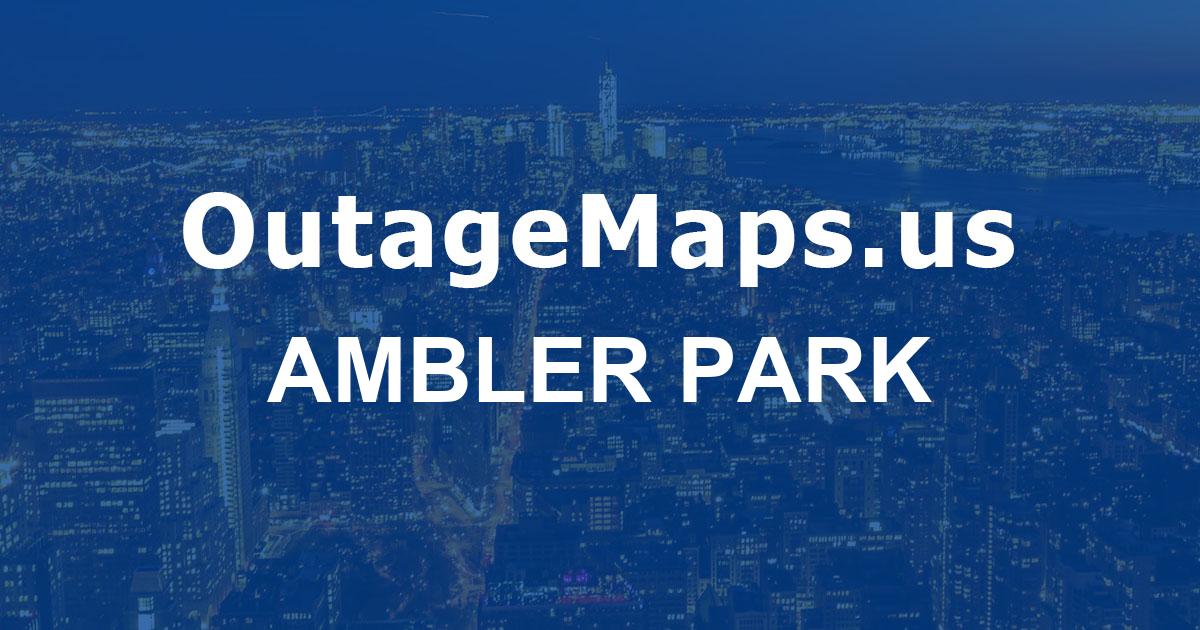 Ambler Park Power Outages Map