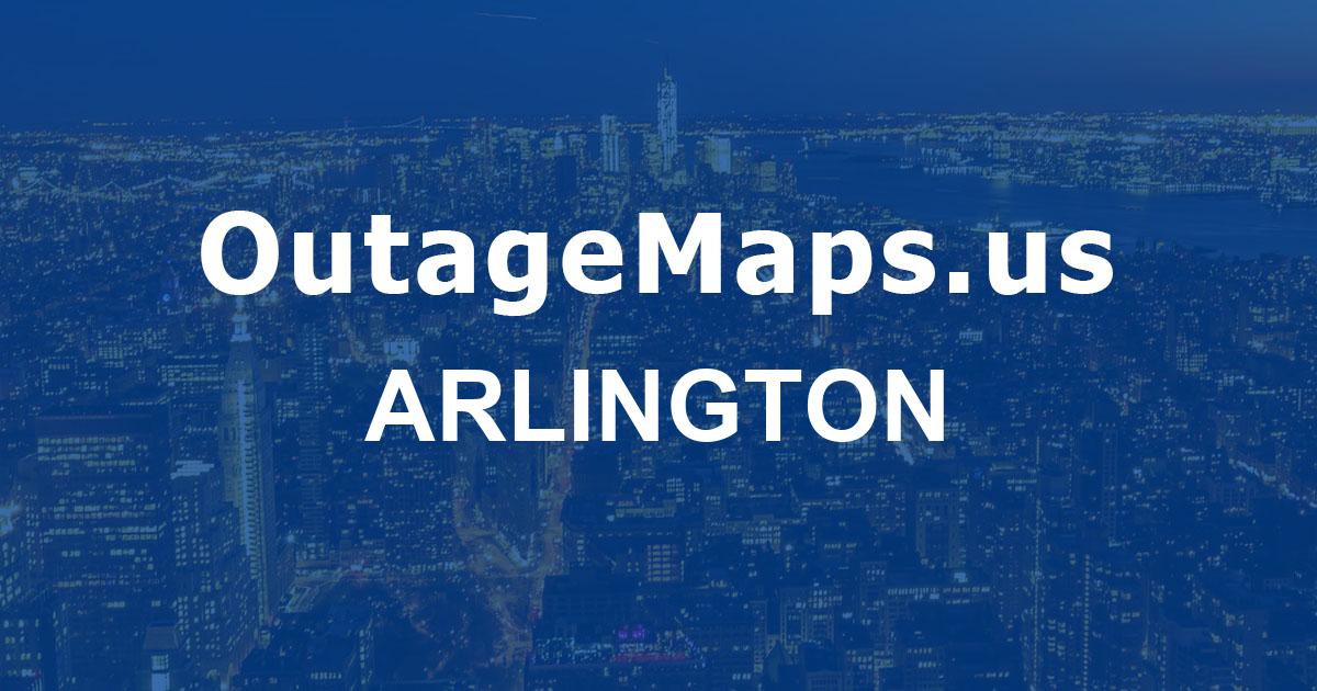 Arlington Power Outages Map