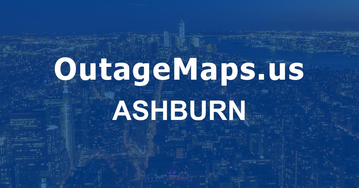Ashburn Power Outages Map