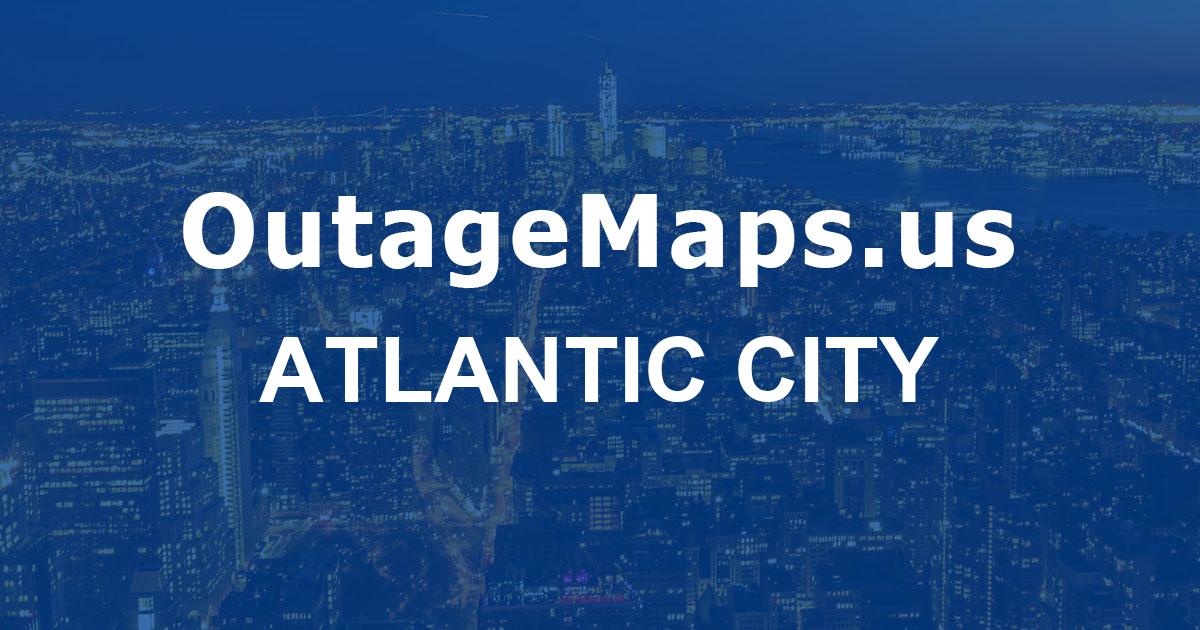 Atlantic City Power Outages Map