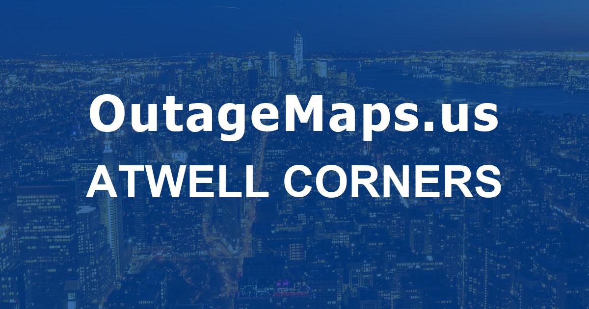 Atwell Corners Power Outages Map