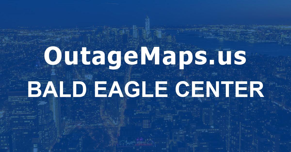 Bald Eagle Center Power Outages Map