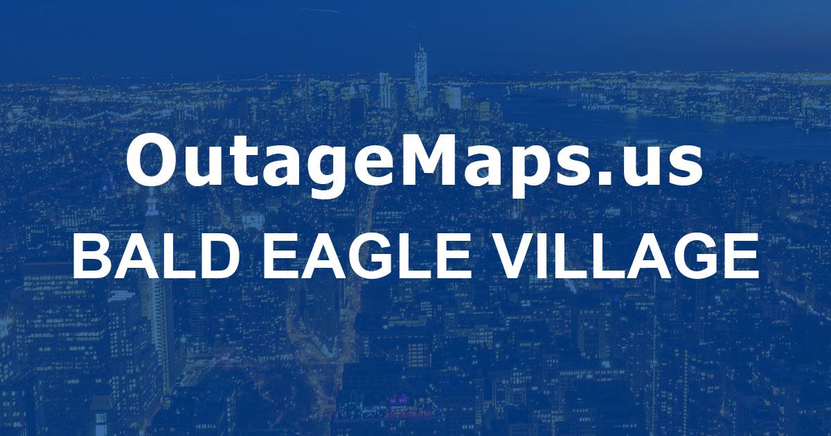 Bald Eagle Village Power Outages Map