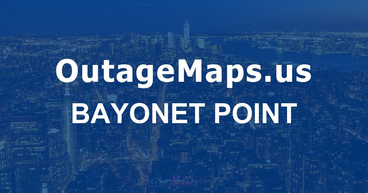 Bayonet Point Power Outages Map