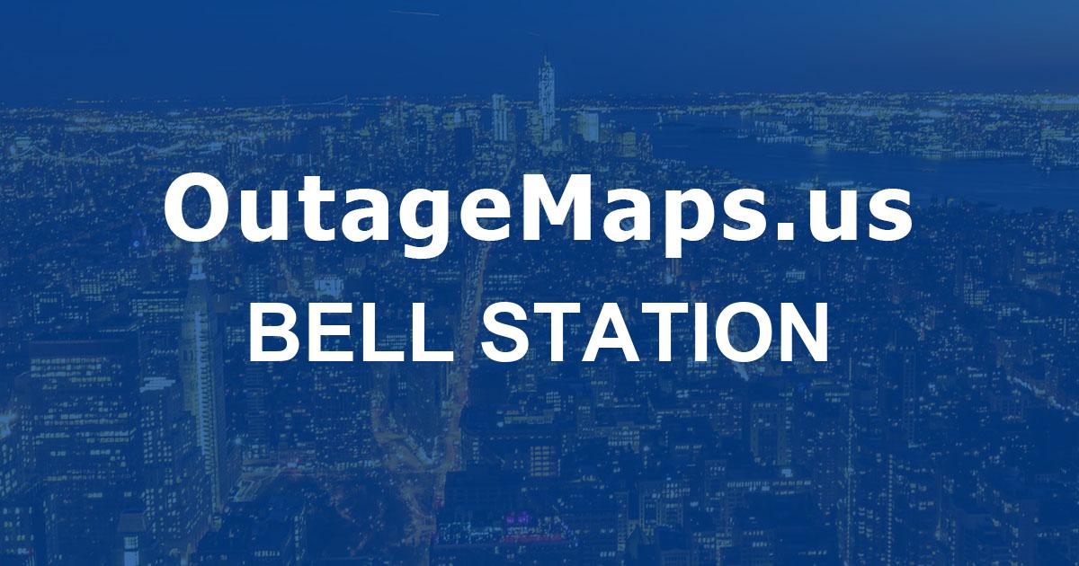 Bell Station Power Outages Map