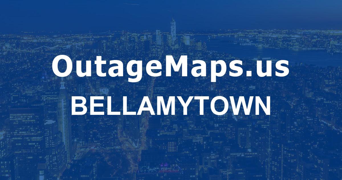 Bellamytown Power Outages Map