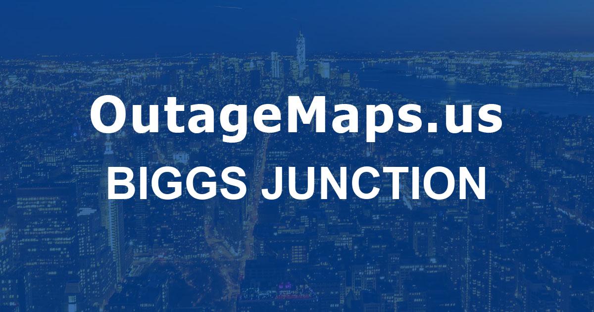 Biggs Junction Power Outages Map