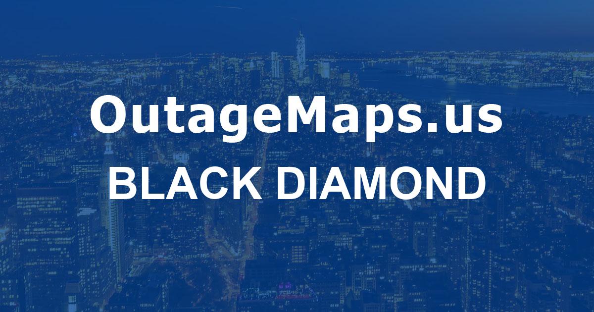 Black Diamond Power Outages Map