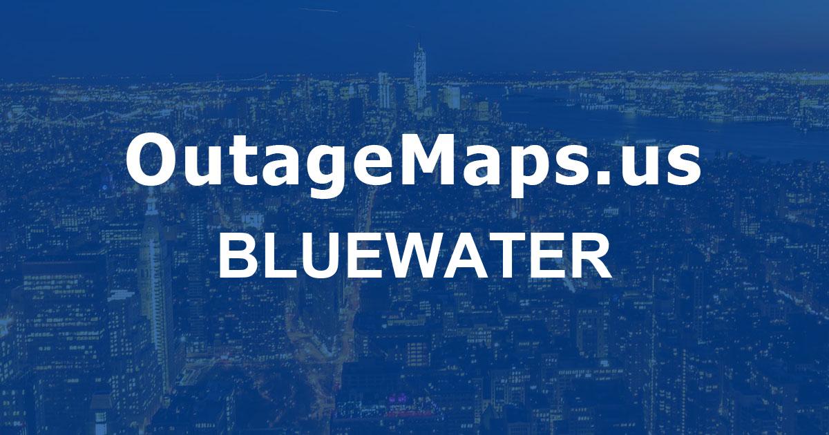 Bluewater Power Outages Map