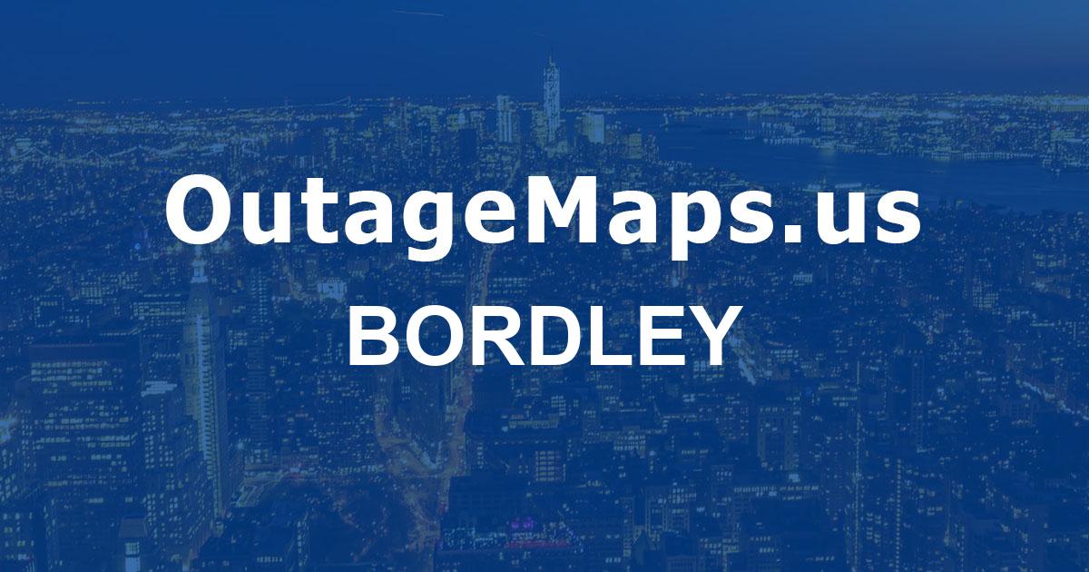 Bordley Power Outages Map