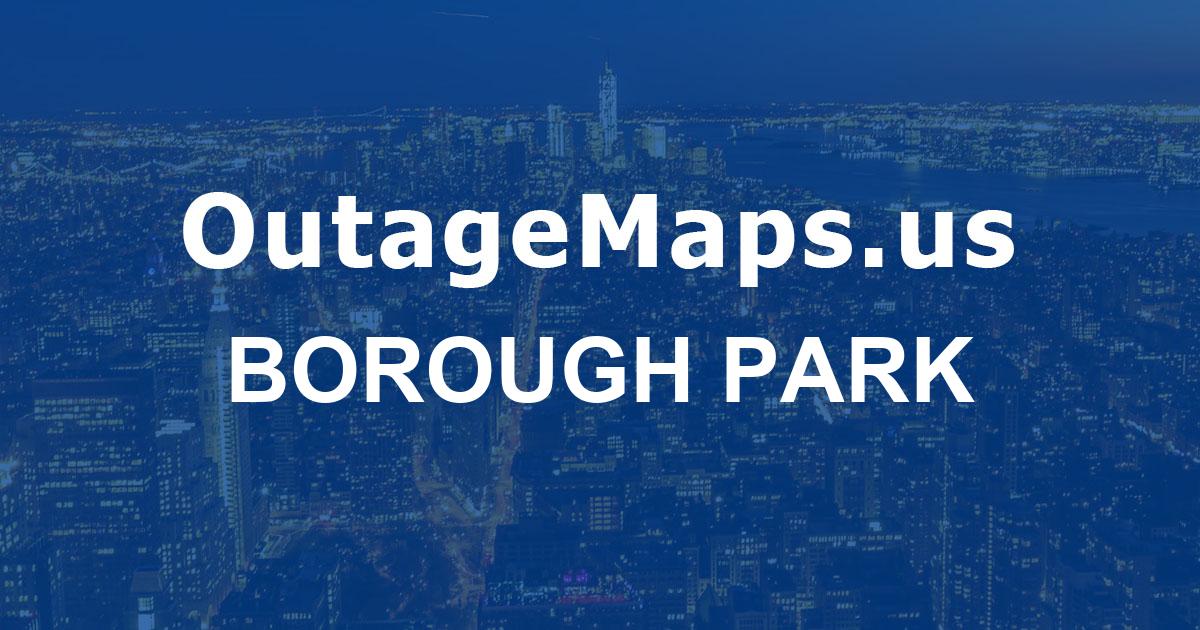 Borough Park Power Outages Map