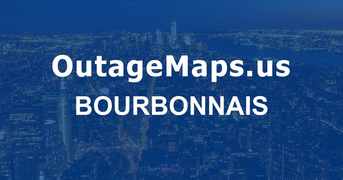 Bourbonnais Power Outages Map