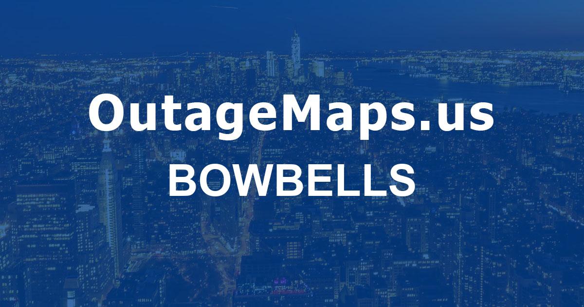 Bowbells Power Outages Map