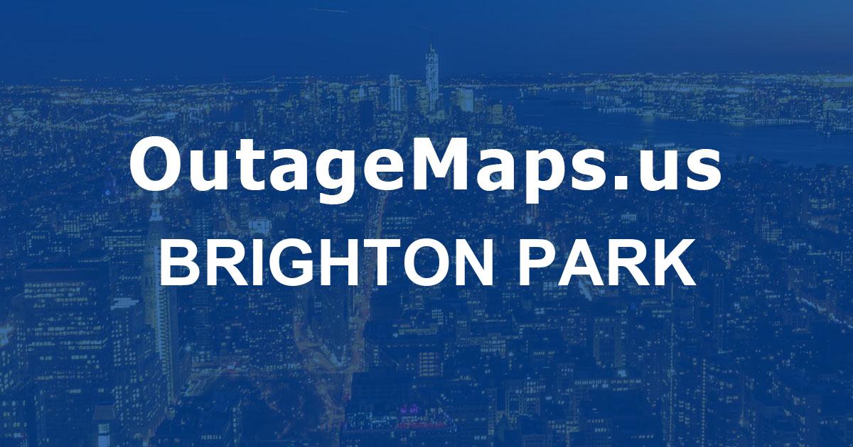 Brighton Park Power Outages Map