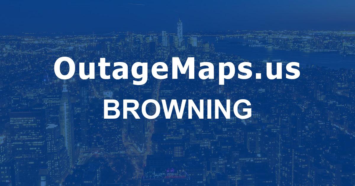 Browning Power Outages Map