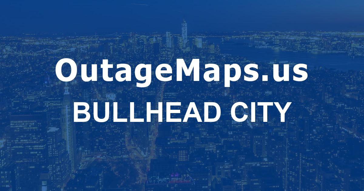 Bullhead City Power Outages Map