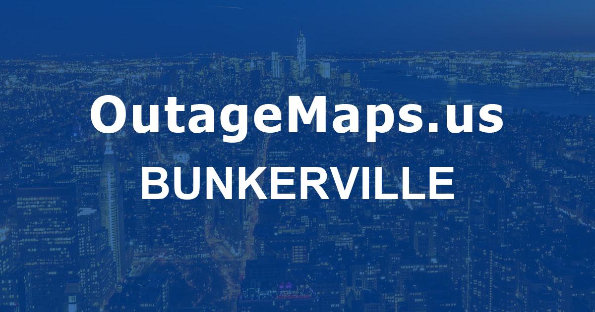 Bunkerville Power Outages Map