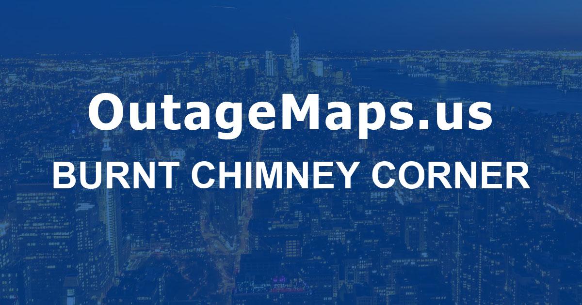 Burnt Chimney Corner Power Outages Map