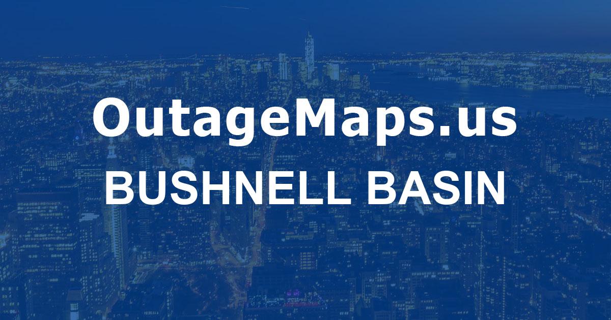 Bushnell Basin Power Outages Map