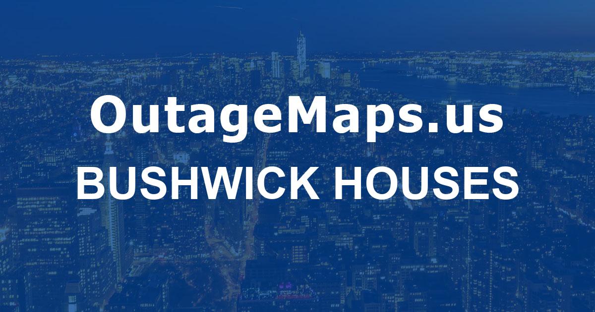 Bushwick Houses Power Outages Map