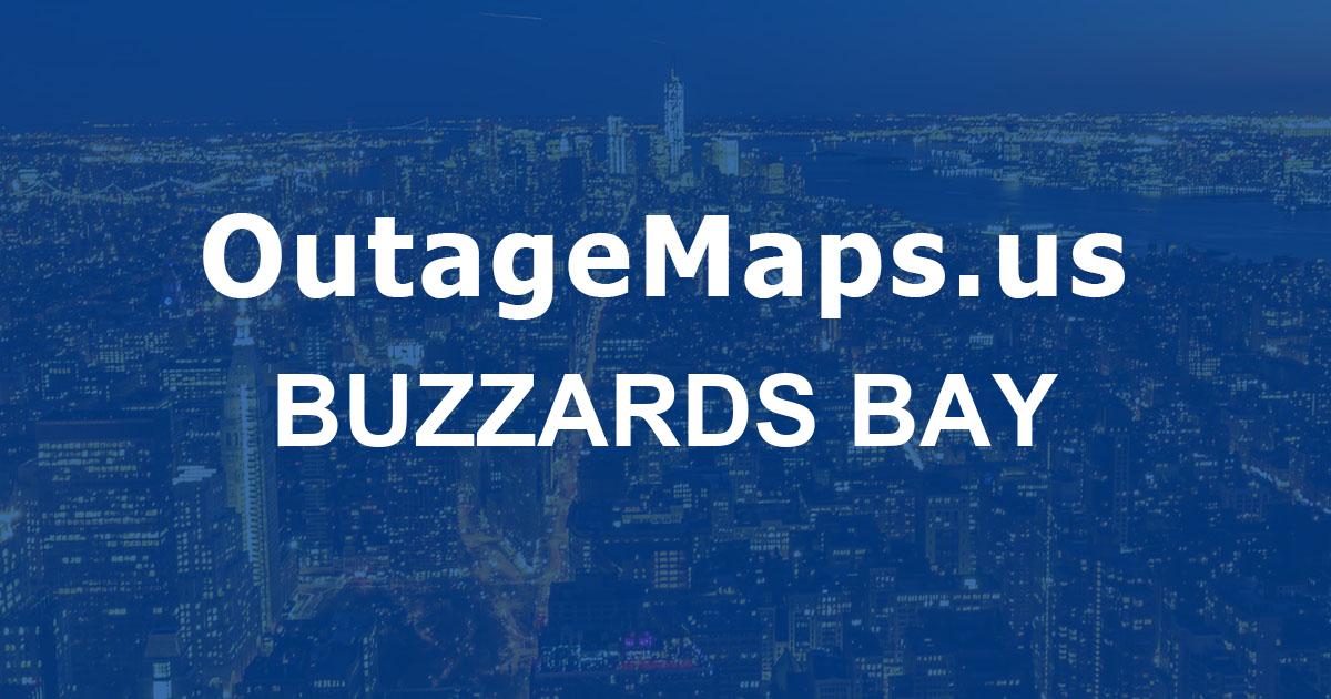 Buzzards Bay Power Outages Map
