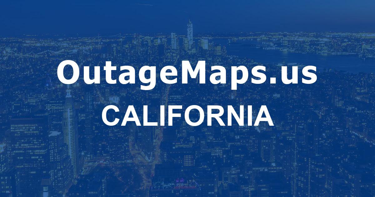 California Power Outages Map