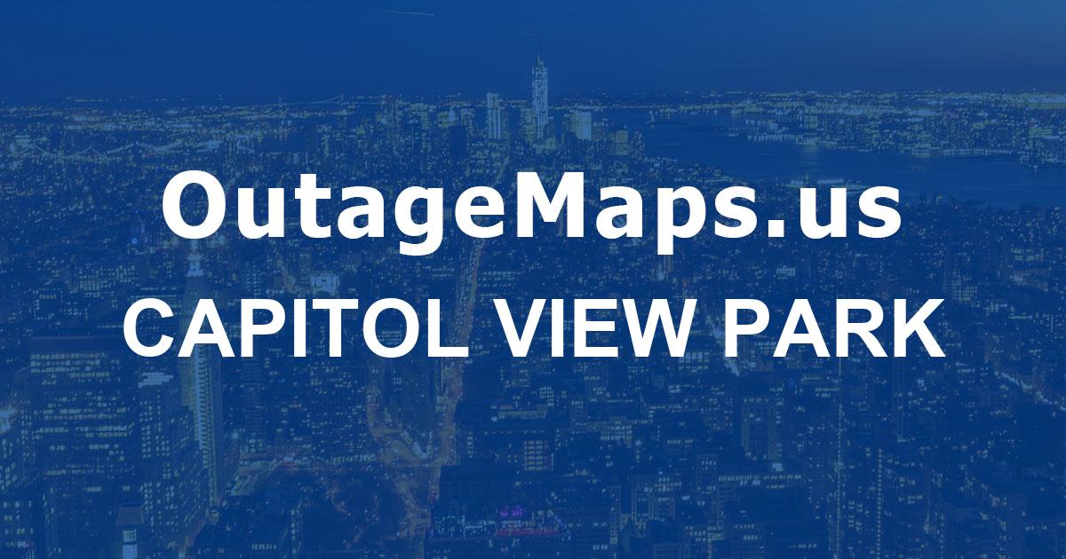 Capitol View Park Power Outages Map