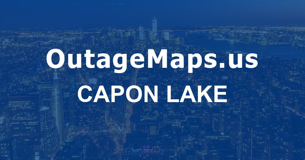 Capon Lake Power Outages Map