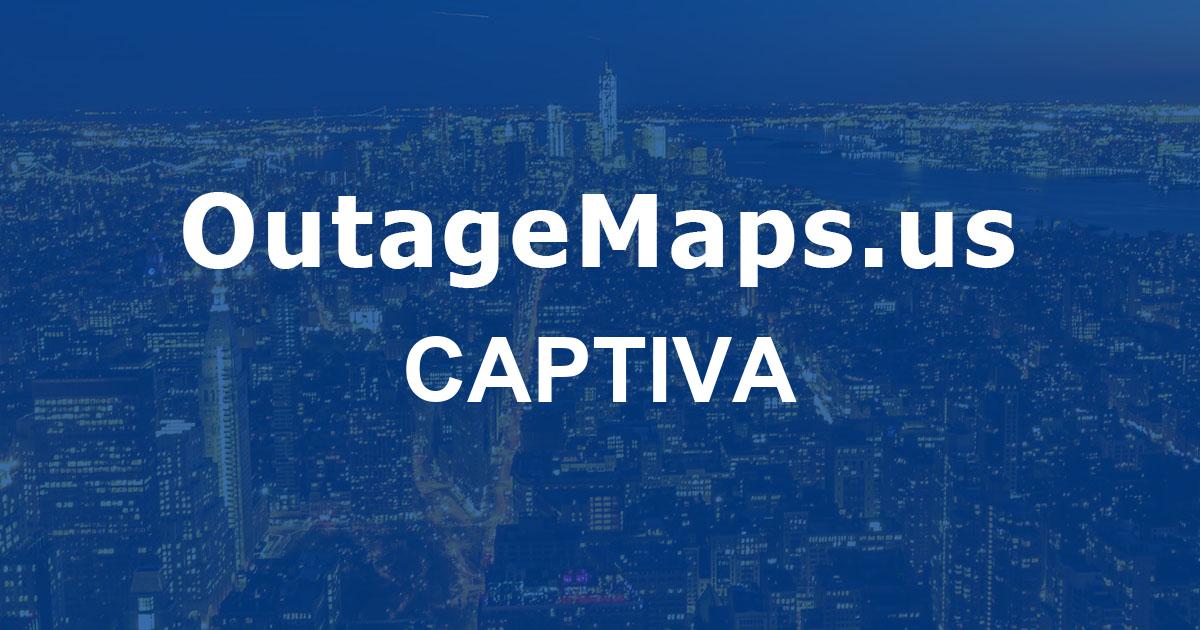 Captiva Power Outages Map