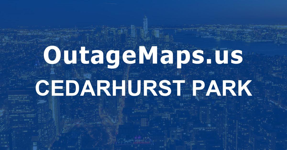 Cedarhurst Park Power Outages Map