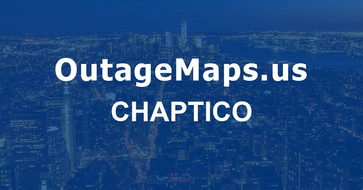 Chaptico Power Outages Map