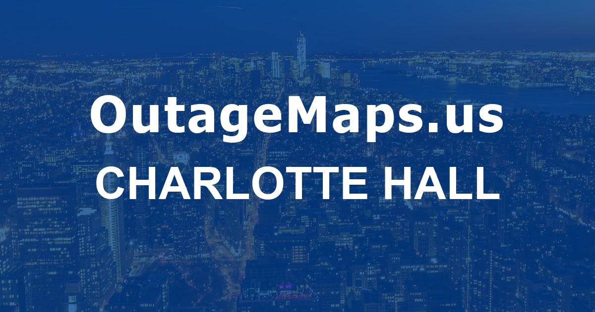 Charlotte Hall Power Outages Map