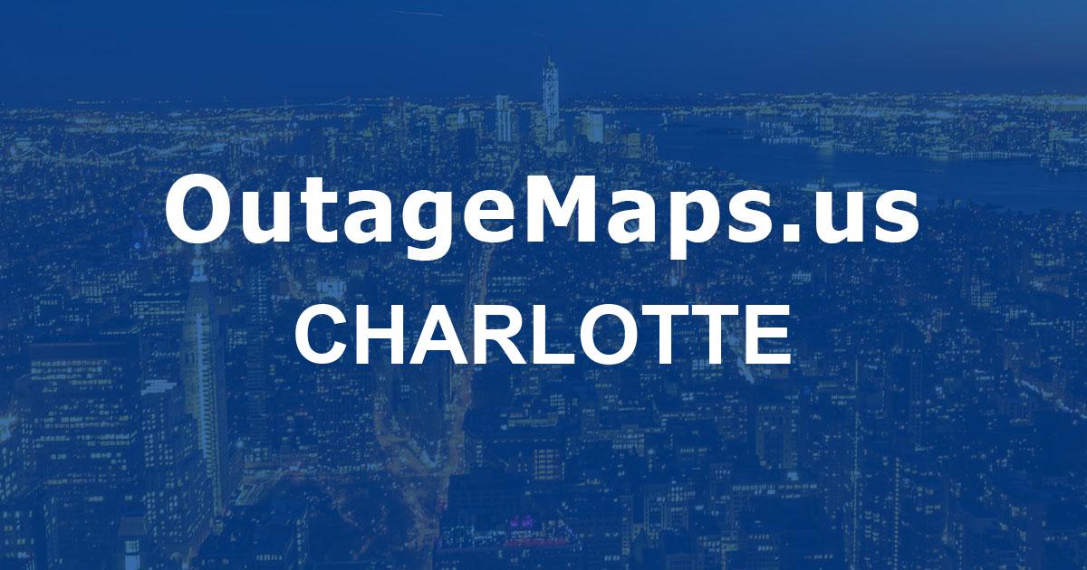Charlotte Power Outages Map