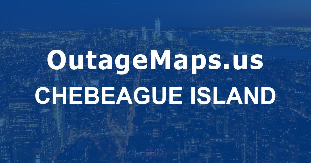 Chebeague Island Power Outages Map