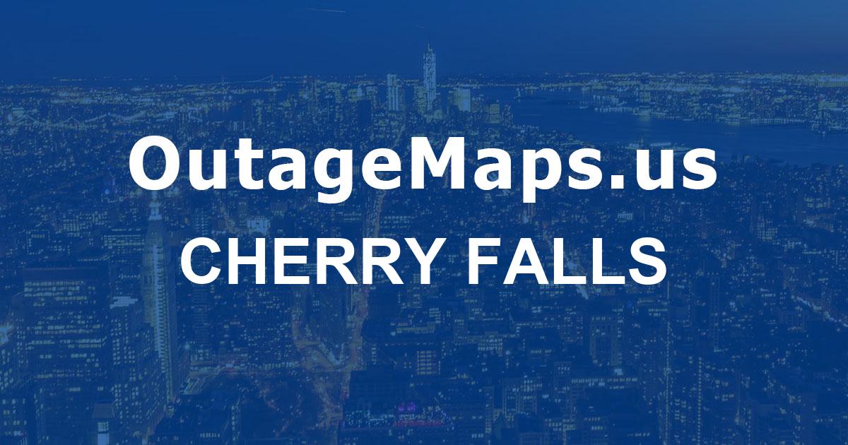 Cherry Falls Power Outages Map