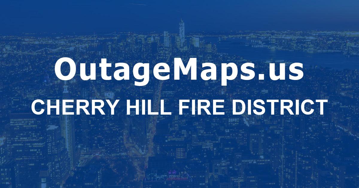 Cherry Hill Fire District Power Outages Map