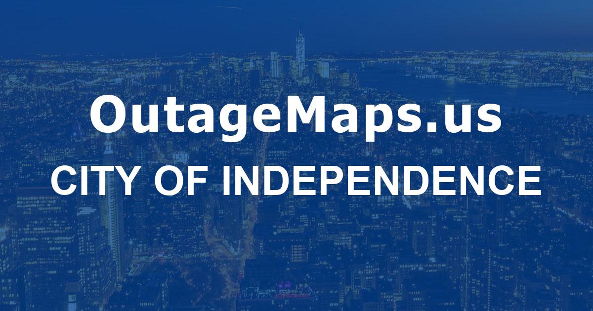 City of Independence Power Outages Map