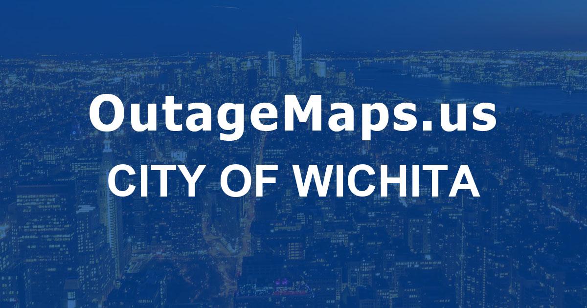 City of Wichita Power Outages Map