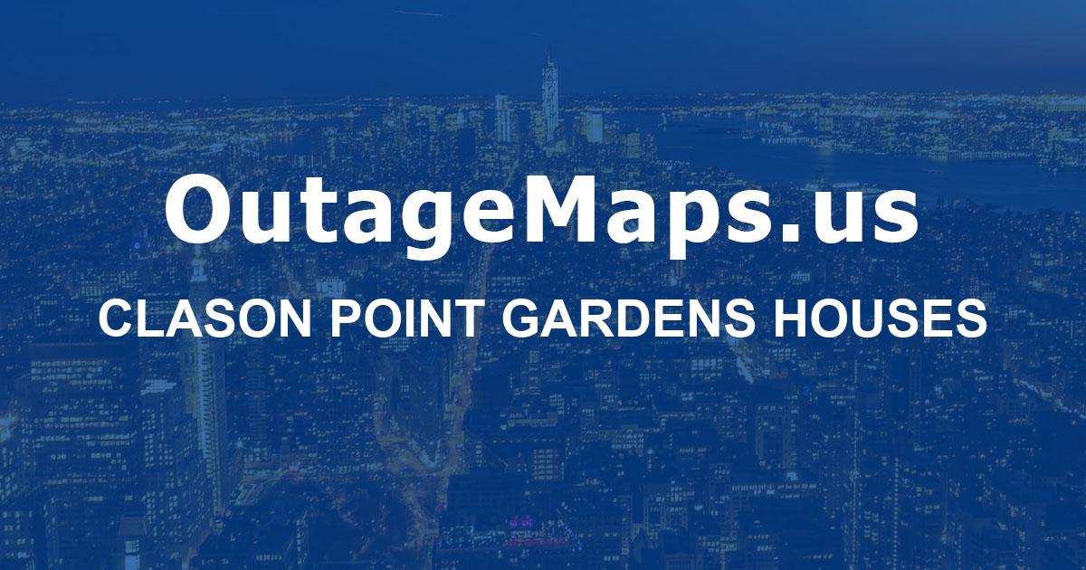 Clason Point Gardens Houses Power Outages Map