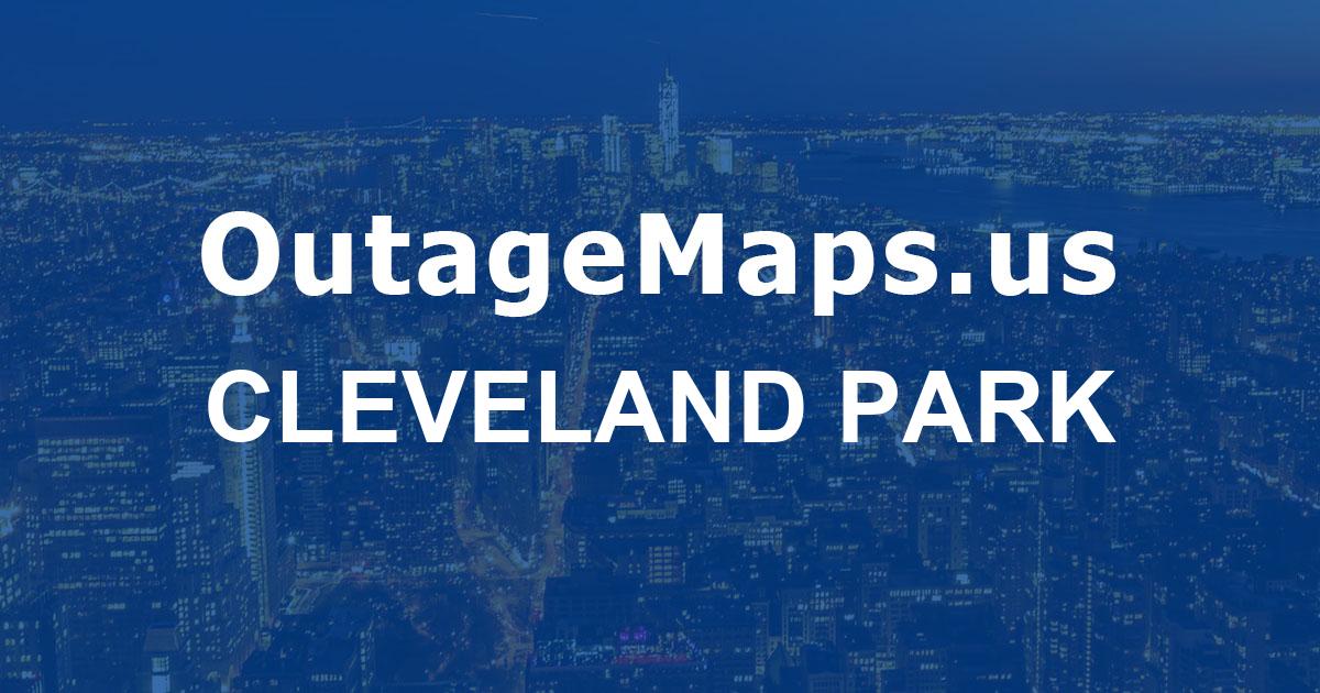 Cleveland Park Power Outages Map