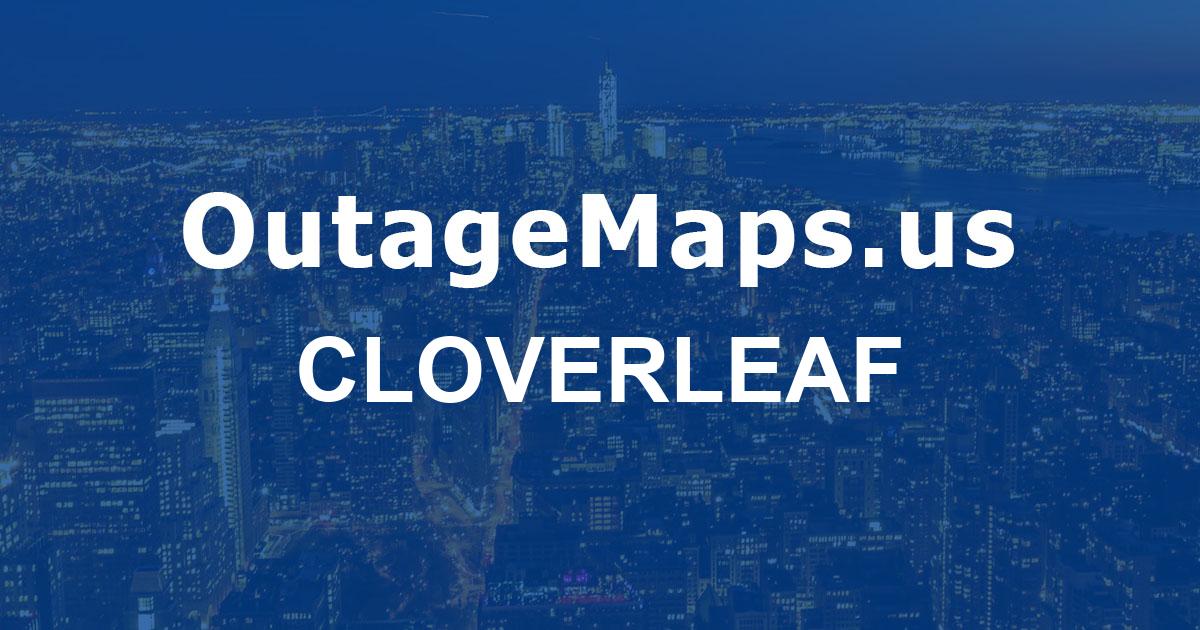 Cloverleaf Power Outages Map