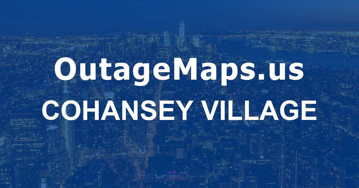 Cohansey Village Power Outages Map