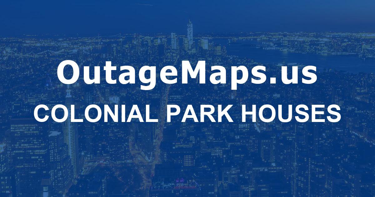 Colonial Park Houses Power Outages Map