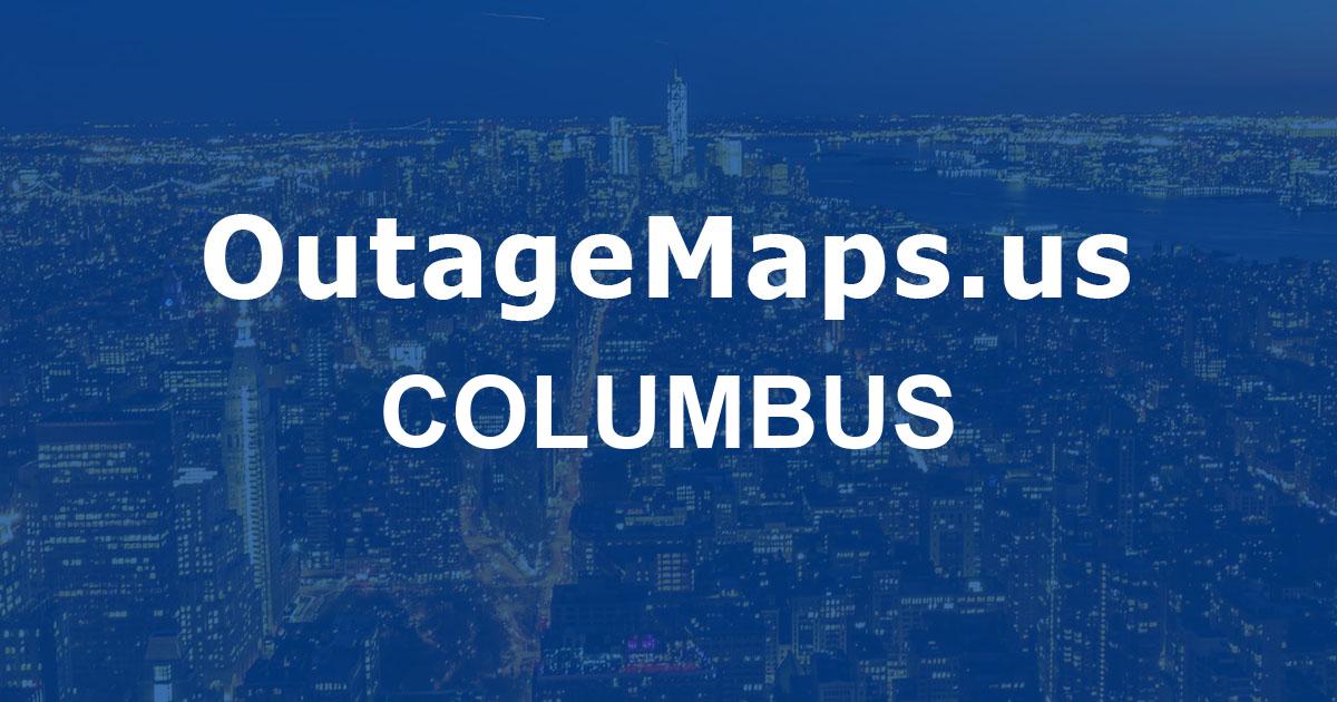 Columbus Power Outages Map