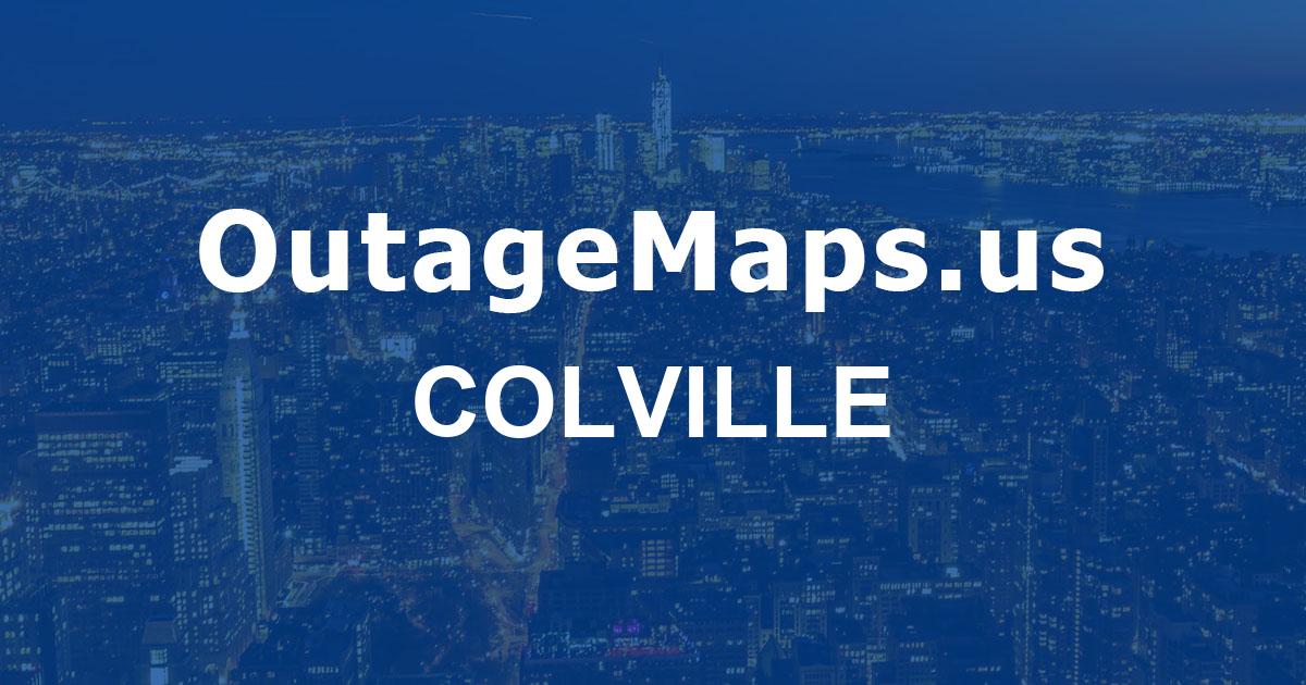Colville Power Outages Map