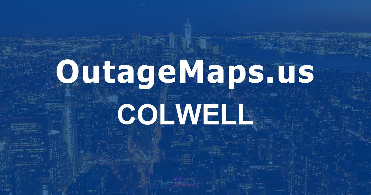 Colwell Power Outages Map