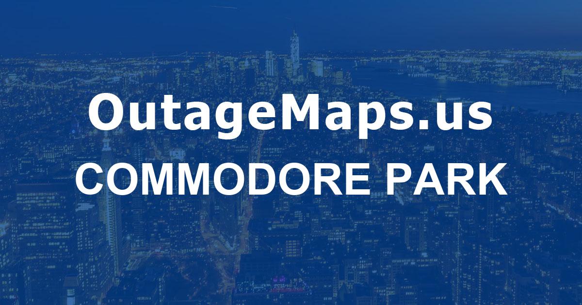 Commodore Park Power Outages Map