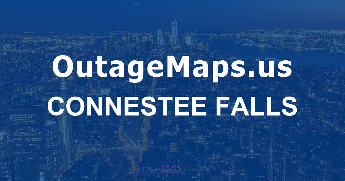 Connestee Falls Power Outages Map
